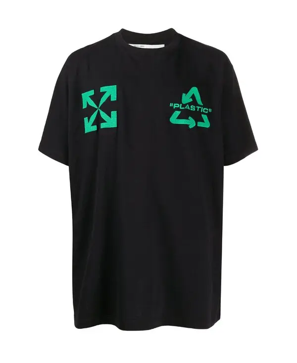Off-White Three-dimensional Logo Printed T-shirt