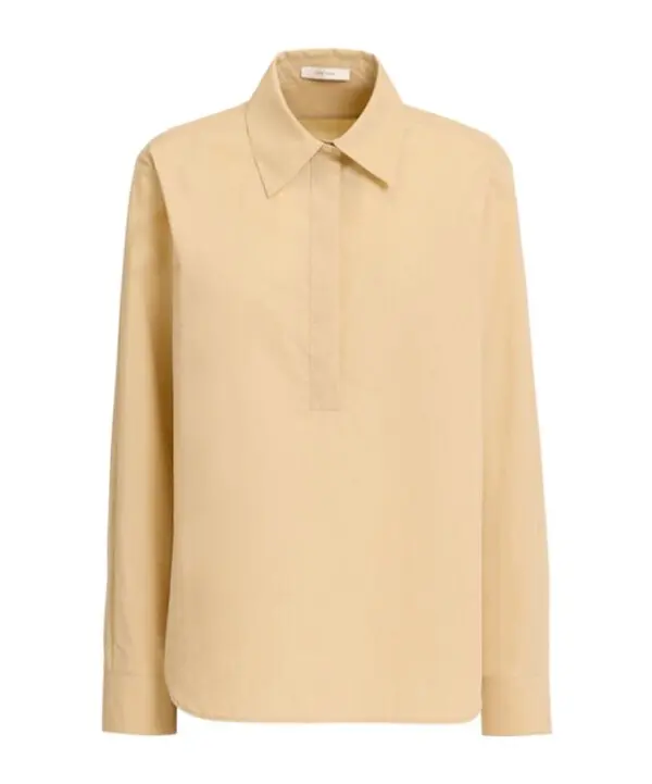THE ROW Margan Cotton Casual Shirt