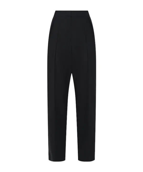 Max Mara Cotton Twill Tailored Pants