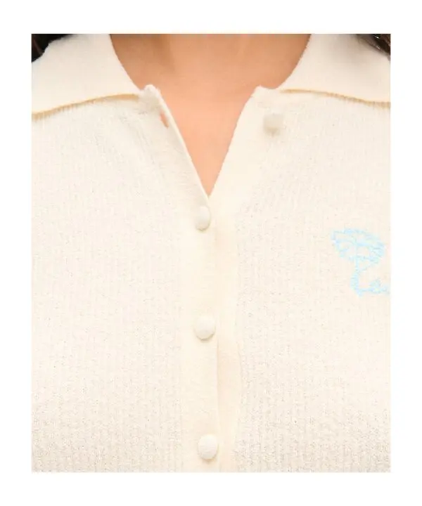 Kenzo Logo Collared Cardigan