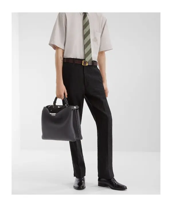 Fendi Leather Lace-up Oxford Shoes