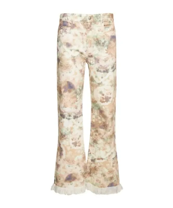 Isabel Marant Étoile Belvira Printed Cotton Pants