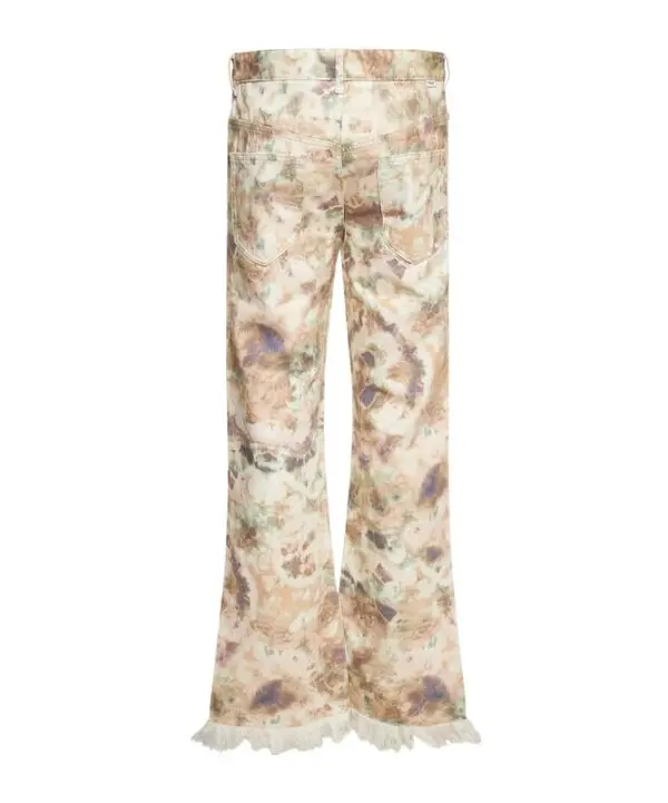 Isabel Marant Étoile Belvira Printed Cotton Pants