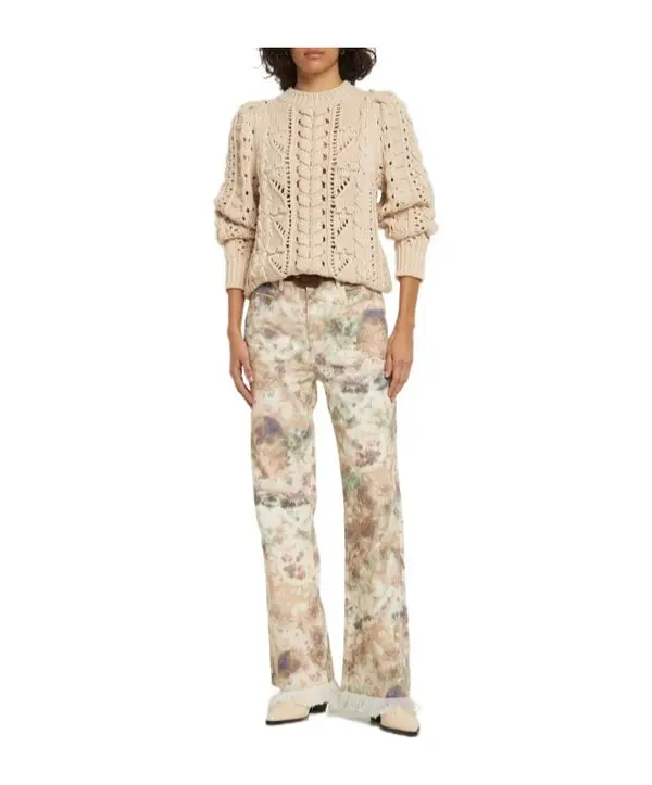 Isabel Marant Étoile Belvira Printed Cotton Pants