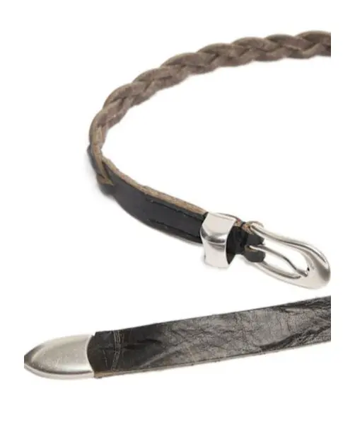 Our Legacy Braided Leather Belt
