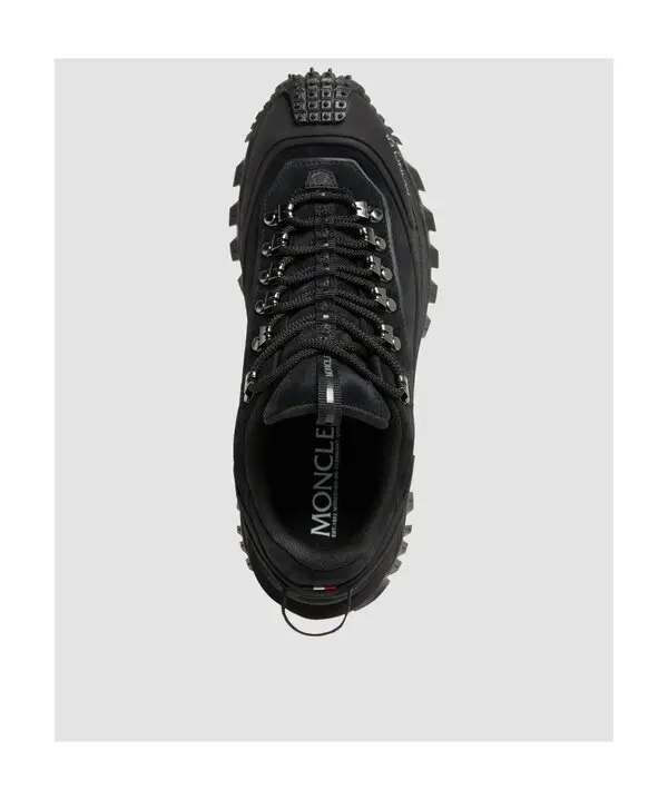 Moncler Trailgrip Apex Leather Suede Sneakers