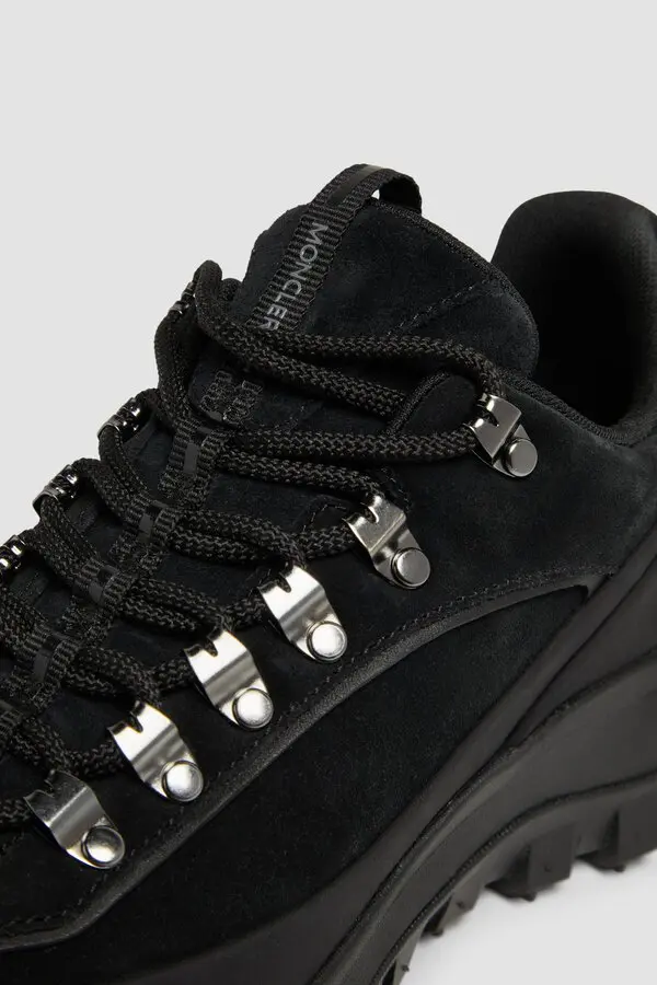 Moncler Trailgrip Apex Leather Suede Sneakers