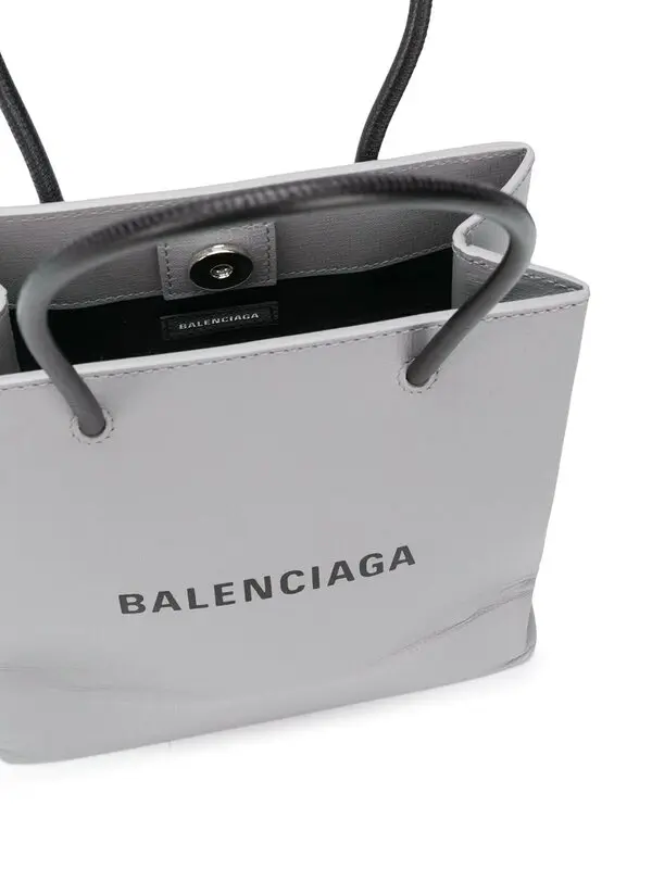 Balenciaga Logo-print Shopping Tote