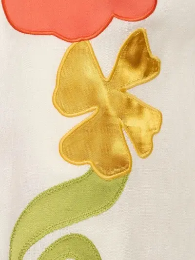 Marni Embroidered Floral Mini Skirt