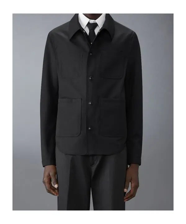 Thom Browne Wool Shirt Jacket