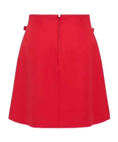 Valentino Garavani Crepe Couture Mini Skirt With Bows