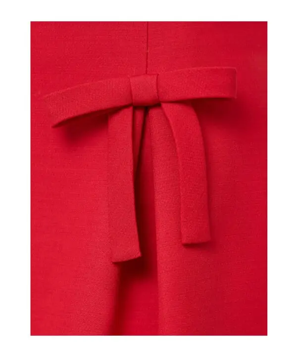 Valentino Garavani Crepe Couture Mini Skirt With Bows