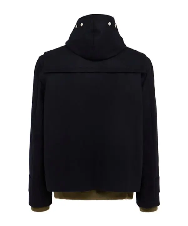 Sacai Wool Melton Duffle Jacket