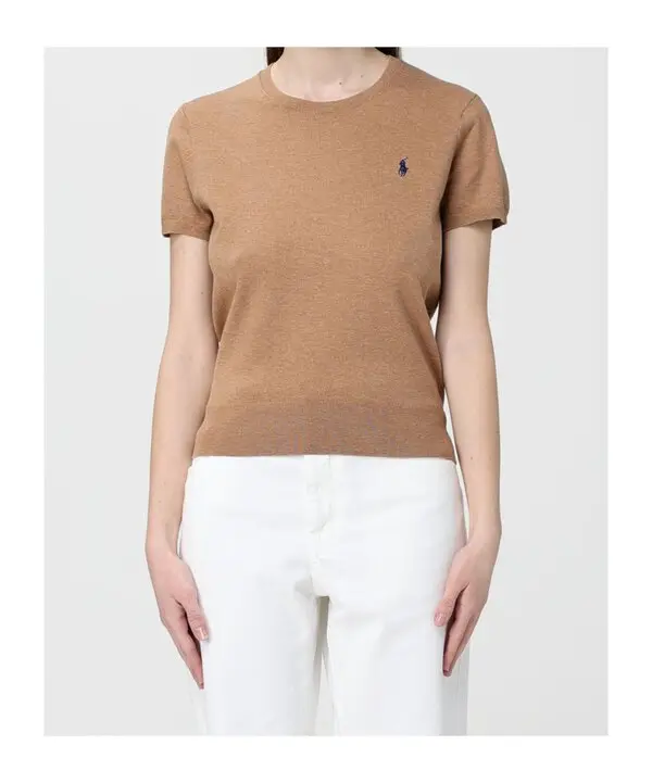 Polo Ralph Lauren Crewneck T-shirt With Logo Detail