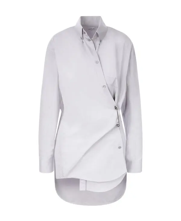 Balenciaga Cotton Asymmetrical Shirt
