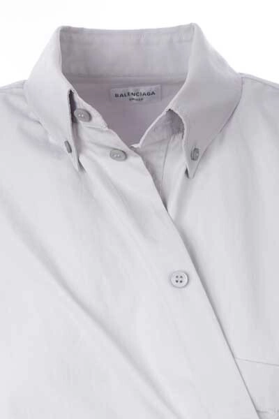 Balenciaga Cotton Asymmetrical Shirt