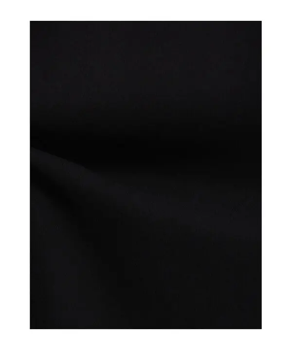 TOTEME High Slit Viscose Midi Skirt - Black