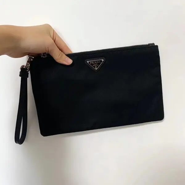 Prada Saffiano Leather Pouch