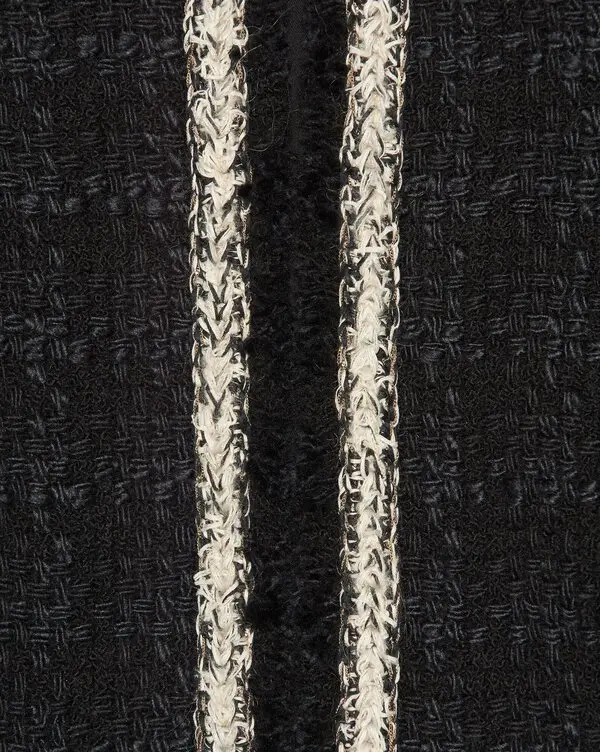 Saint Laurent Cropped Tweed Jacket