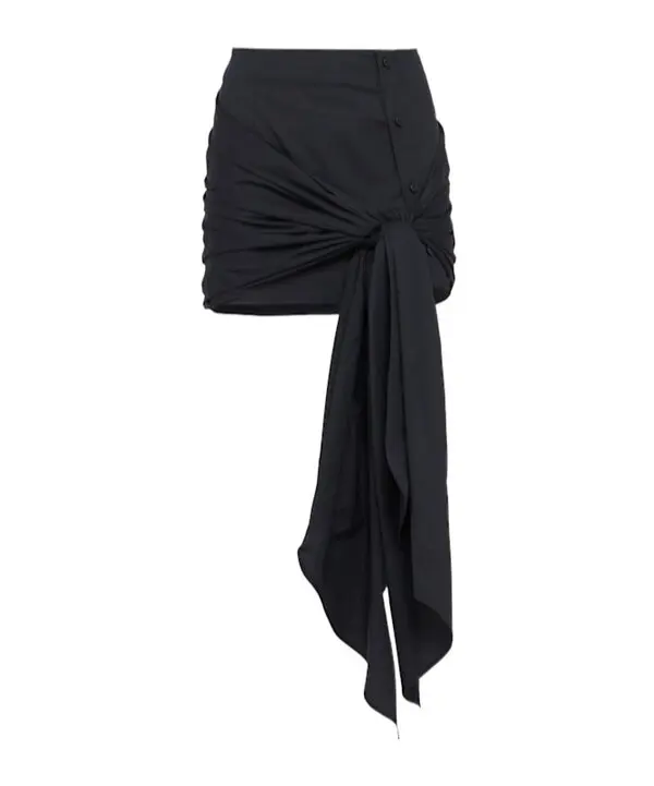 Attico Mini Skirt With Sash Detail