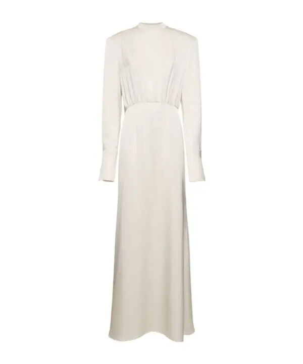 Magda Butrym Scarf Collar Dress