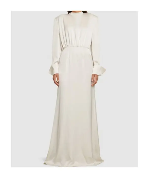 Magda Butrym Scarf Collar Dress