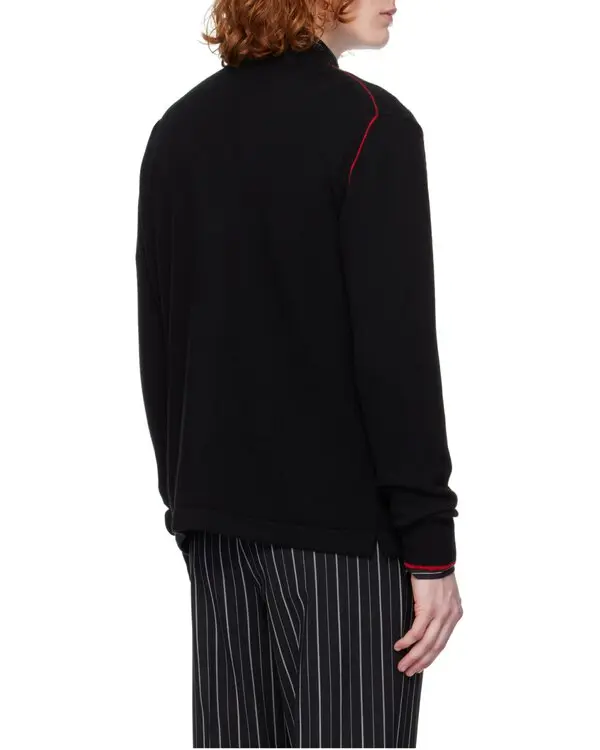 VIVIENNE WESTWOOD V-neck Cardigan With Embroidered Orb Logo