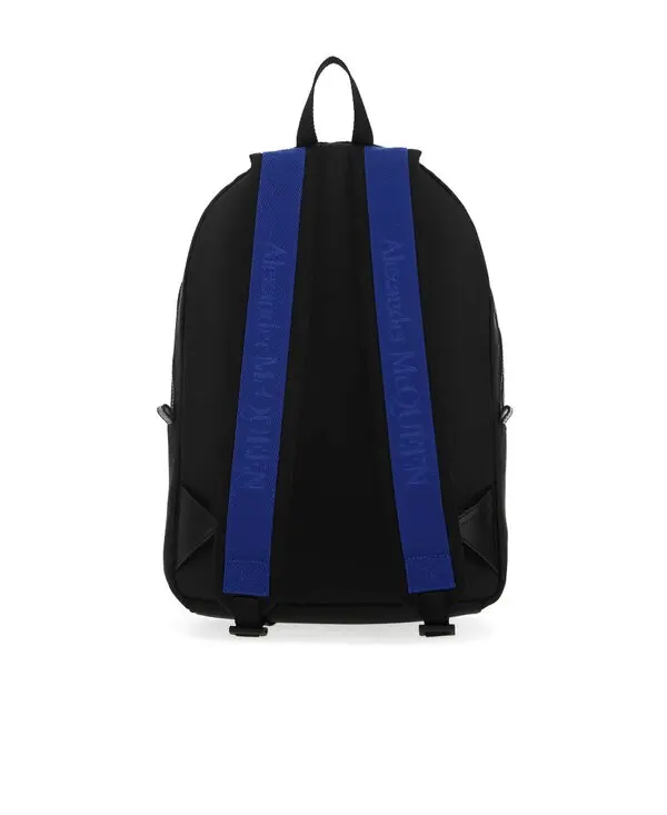 Alexander McQueen Two-toned Logo Printed Backpack