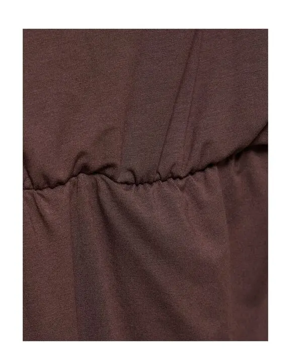 Attico Neck-hanging Knitted Mini Dress With Chain Belt