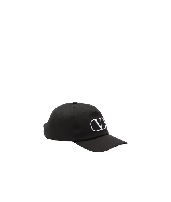 Valentino Garavani Vlogo Baseball Cap - Black