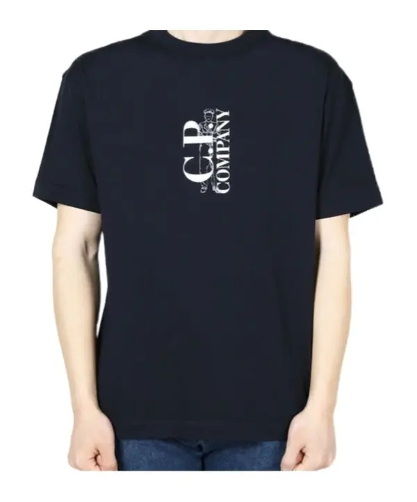 C.P. COMPANY Vertical Logo T-shirt