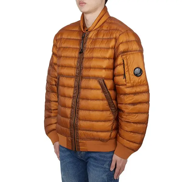C.P. COMPANY Long-sleeved Down Jacket
