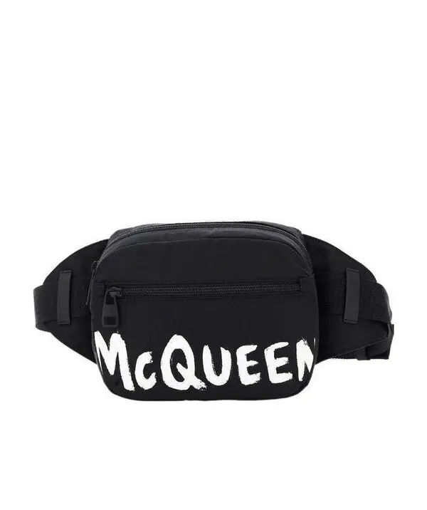 Alexander McQueen Logo Belt Bag - Black