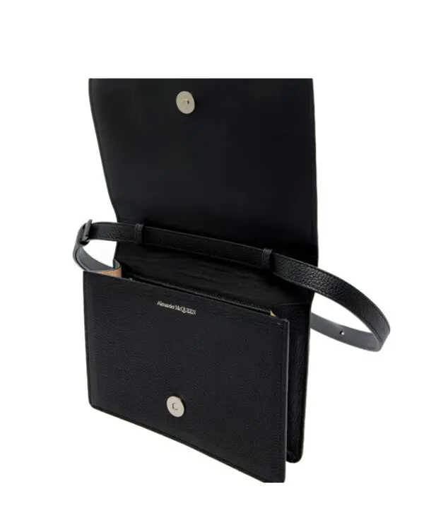 Alexander McQueen The Four Ring Foldover Shoulder Bag