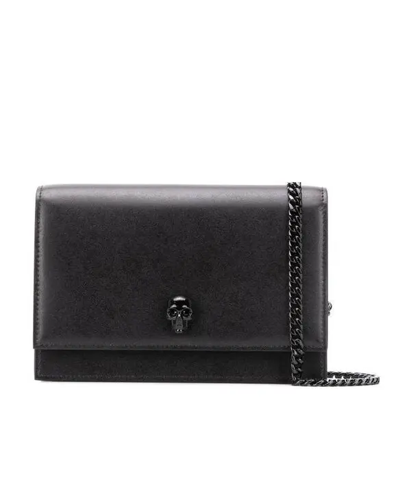 Alexander McQueen Skull Studded Small Crossbody Bag
