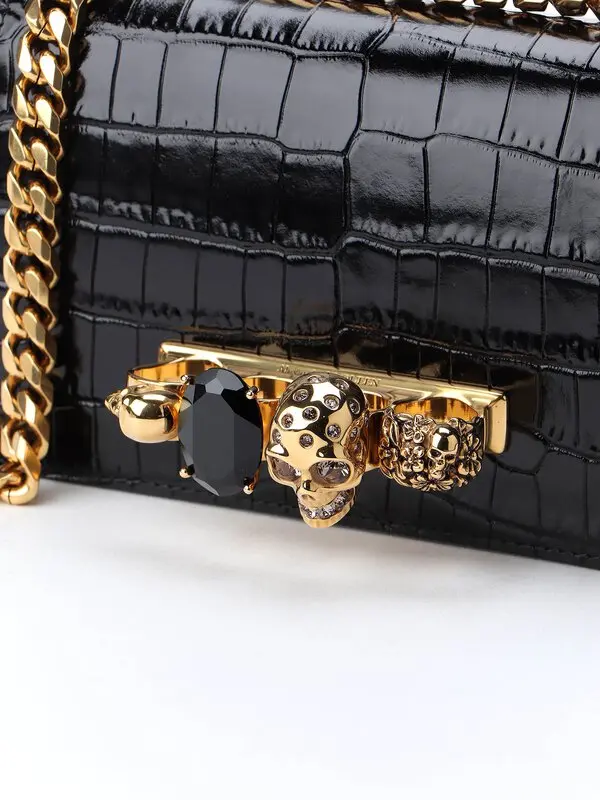 Alexander McQueen Jewelled Mini Satchel Bag