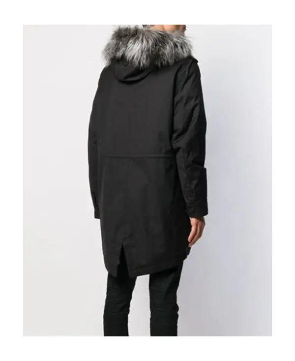 Mackage Hooded Down Parka With Fur Trim