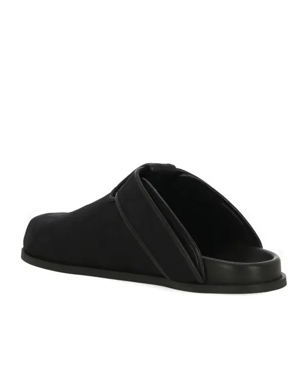 Valentino Garavani Logo Printed Slip-on Mules