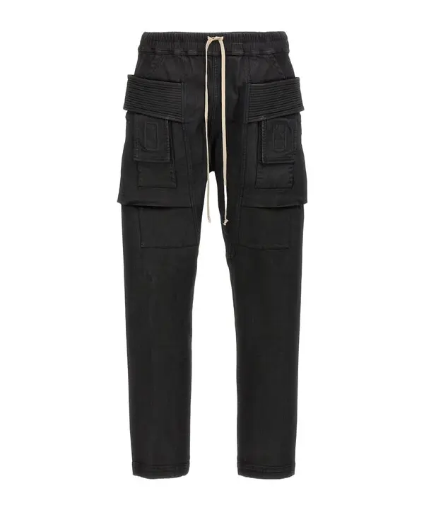 Rick Owens Creatch Cargo Pants - Black