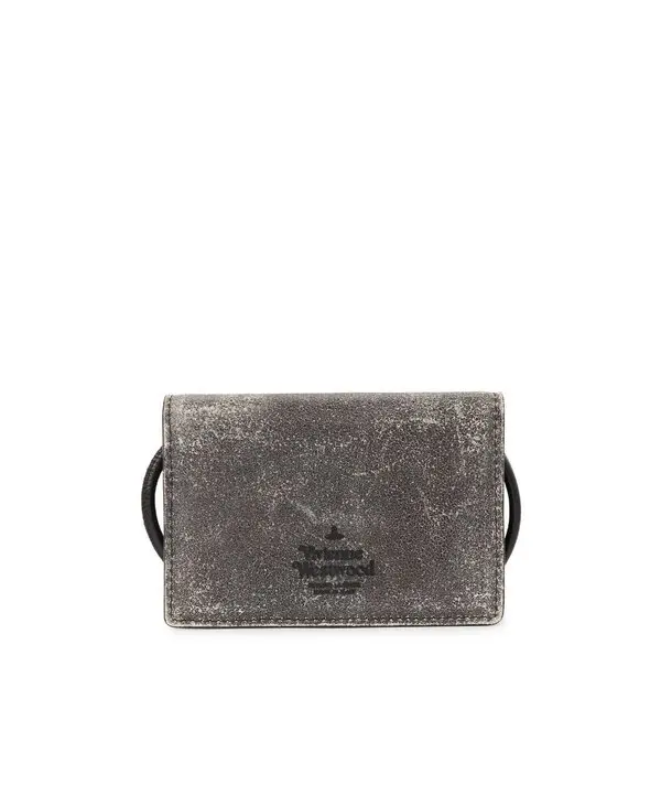 VIVIENNE WESTWOOD Card Holder With Shoulder Strap