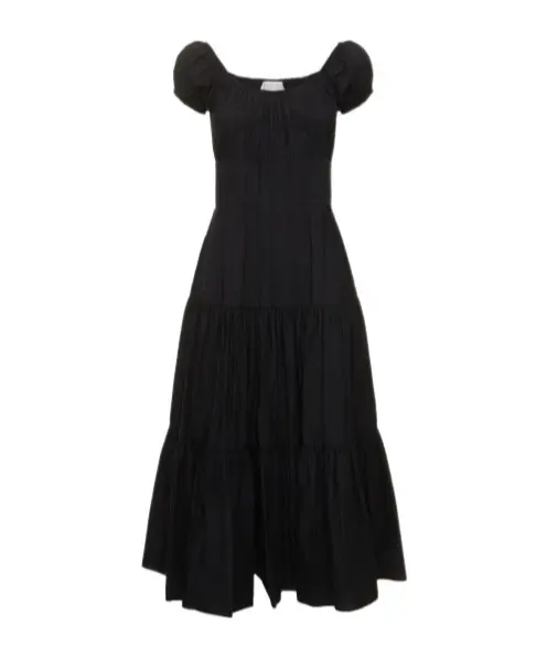 Michael Kors Pleated Midi Dress