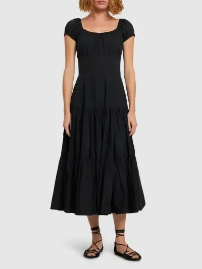 Michael Kors Pleated Midi Dress