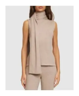 Magda Butrym Pendant Scarf Sweater