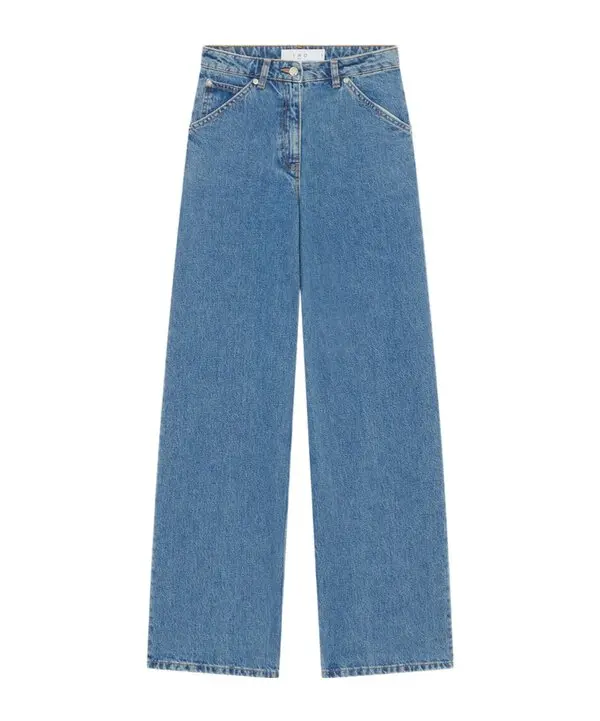 IRO PARIS Belt-loop Wide-leg Jeans