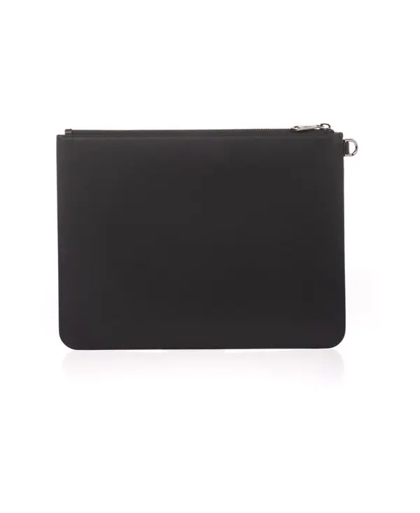 Givenchy Split Logo Print Clutch