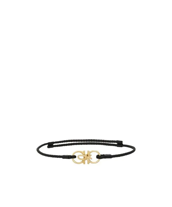 FERRAGAMO Gancini Belt - Black