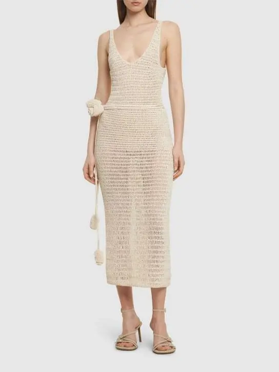 Magda Butrym Crocheted Wrap Skirt
