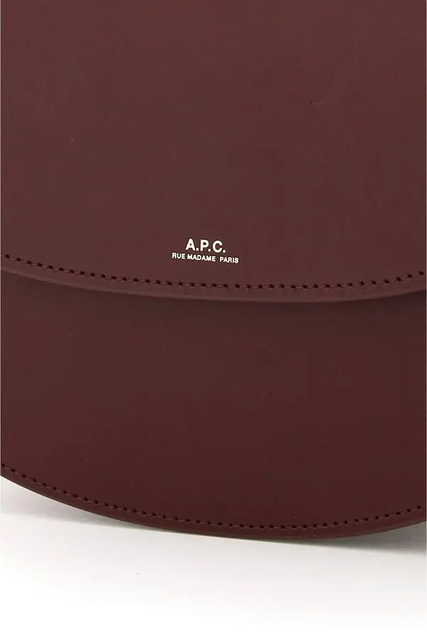 A.p.c. Genève Flap Shoulder Bag