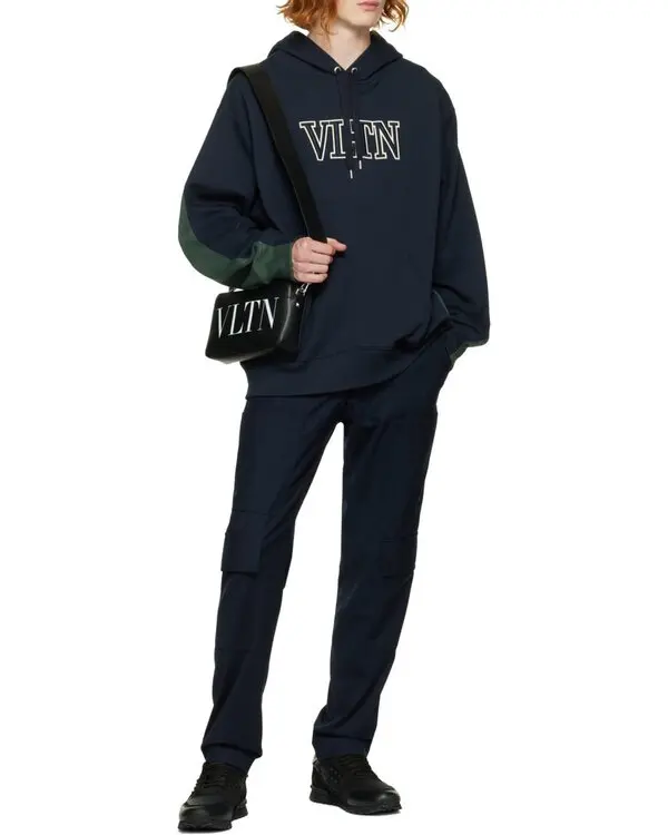 Valentino Garavani Vltn Logo Print Shoulder Bag