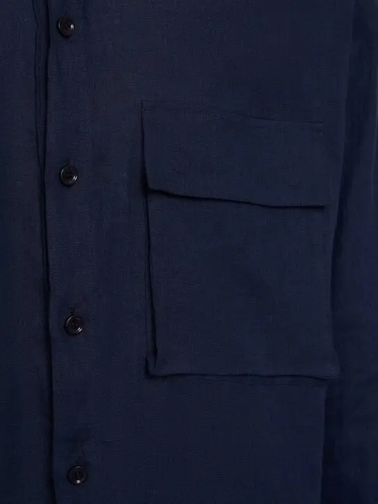 Dolce & Gabbana Oversized Linen Shirt